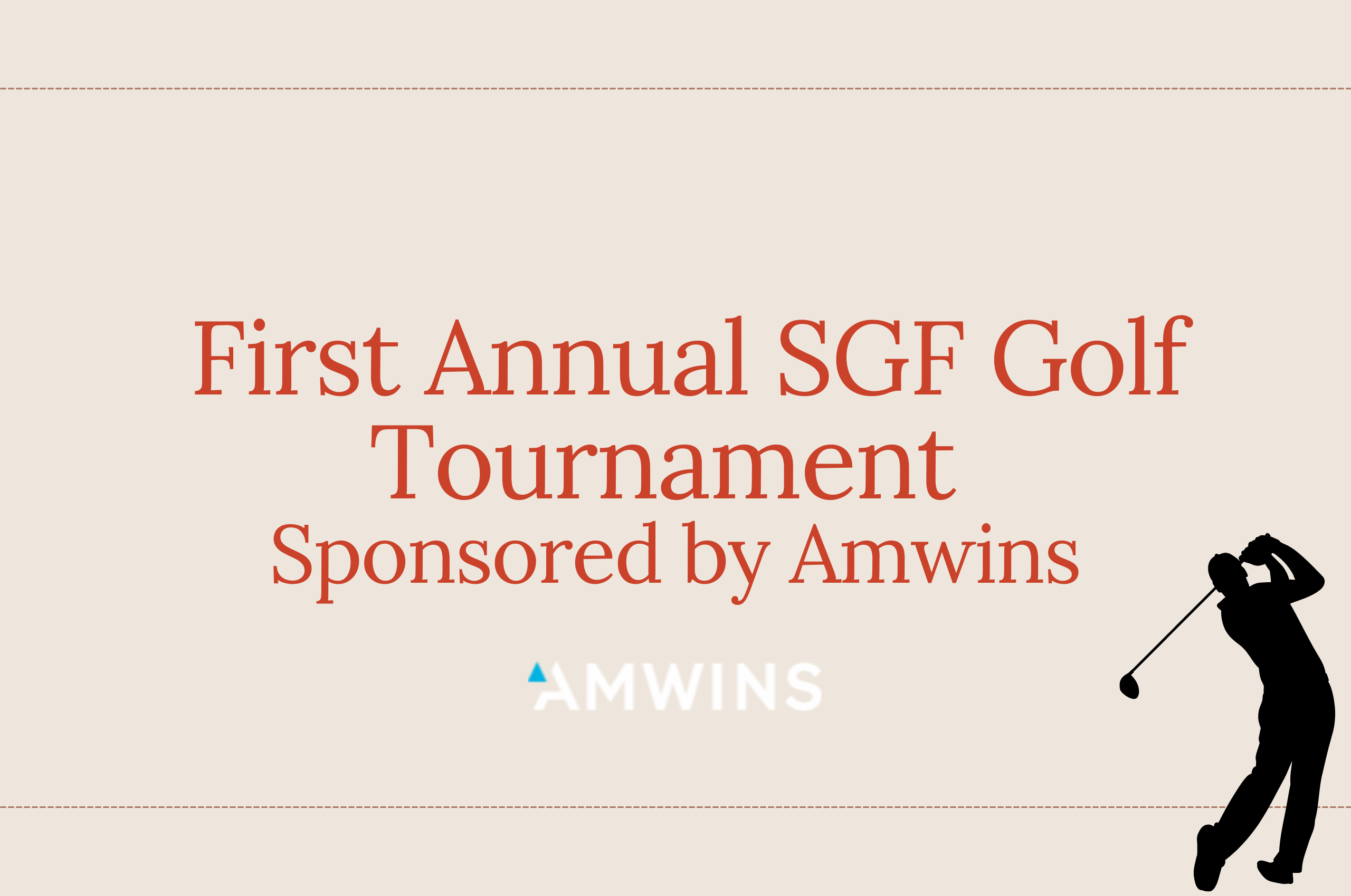 First Annual SGF Golf Tournament Sponsored by Amwins - Specially Gifted